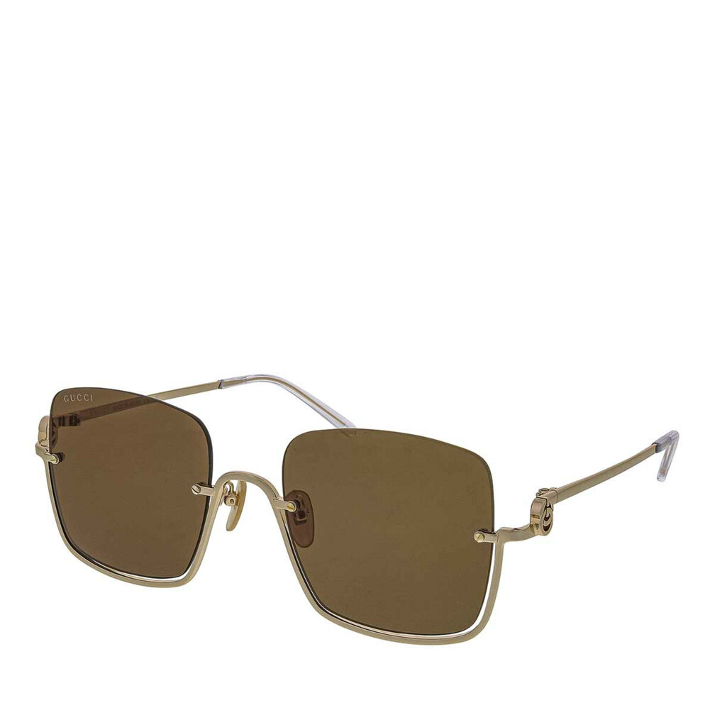 Gucci GG1279S GOLD-GOLD-GREY | Sunglasses | fashionette